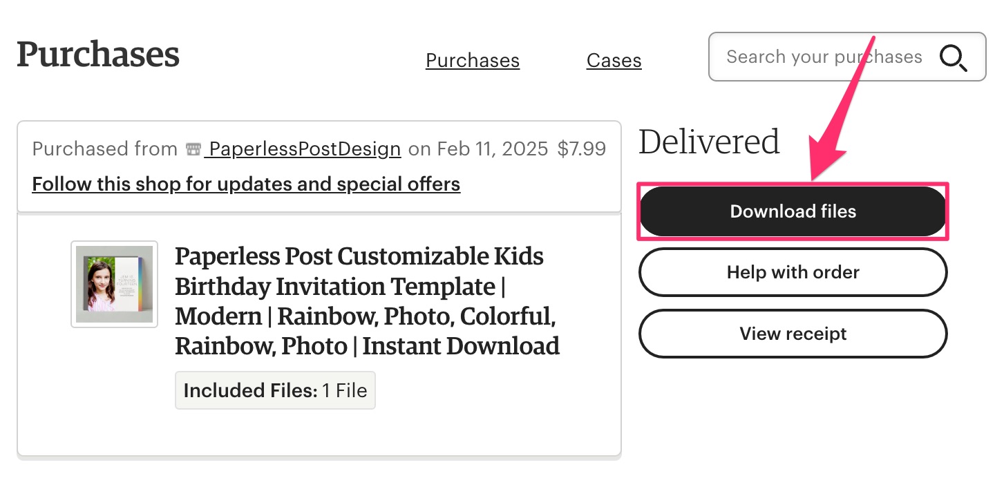 How does purchasing a template from the Etsy shop work? How do I begin customizing my Etsy ...