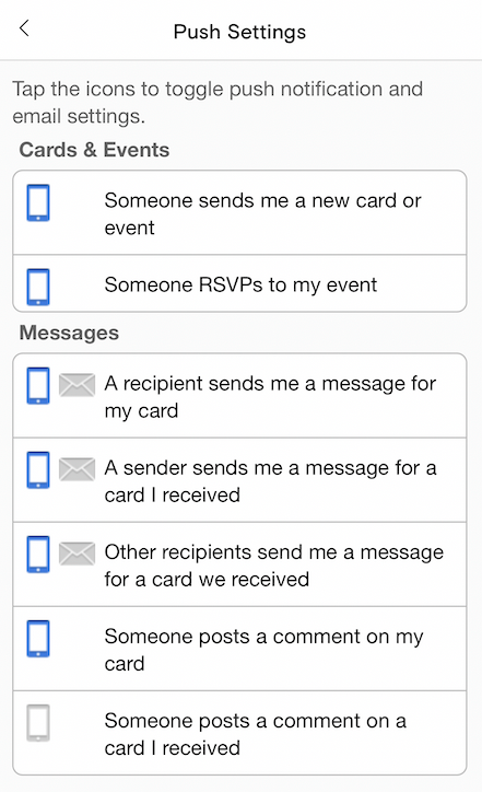 Enabling App Push Notifications and Event APNs – Paperless Post Help Center