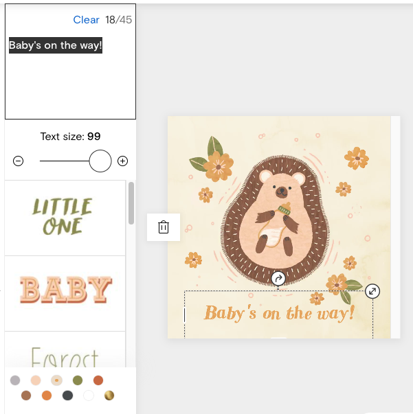 Edit or Remove the Sample Text – Paperless Post Help Center