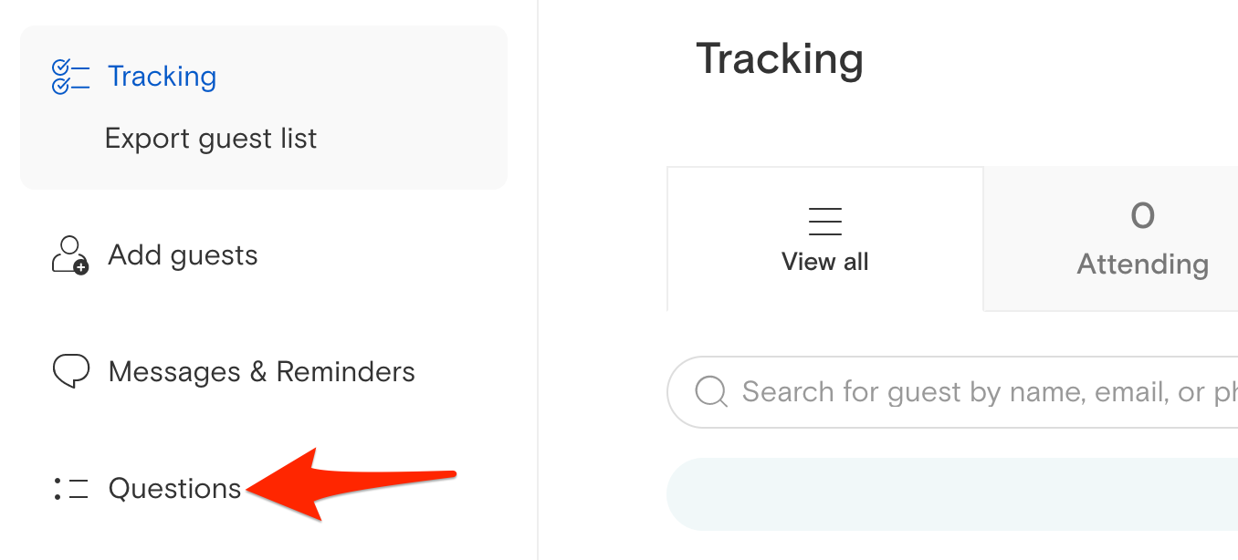 How to Add Questions for Guests and Recipients – Paperless Post Help Center
