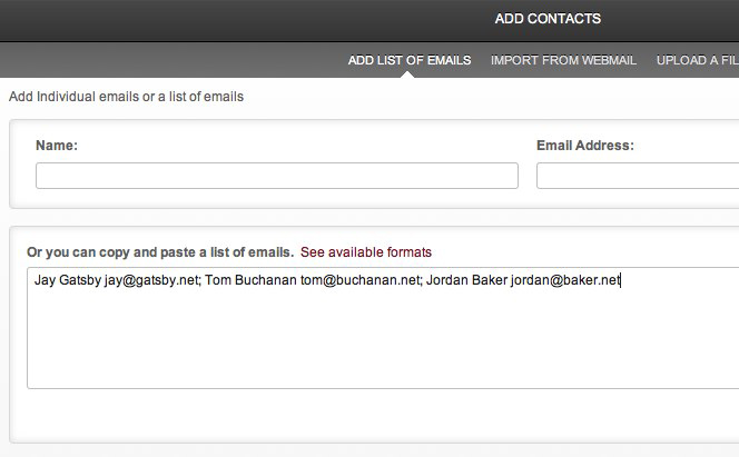 How Do I Copy And Paste A Recipient List Into My Address Book Paperless Post Help Center