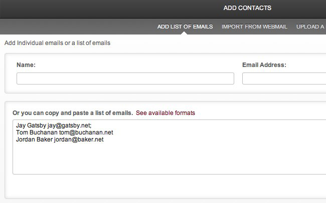 How Do I Copy And Paste A Recipient List Into My Address Book Paperless Post Help Center